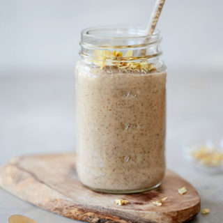 Coconut Creamy Lucuma Protein Shake – Clean Living Guide