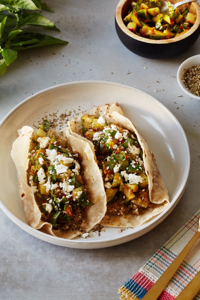 Mediterranean Lamb Paleo Wraps with Piquant Cucumber Salsa – Clean ...